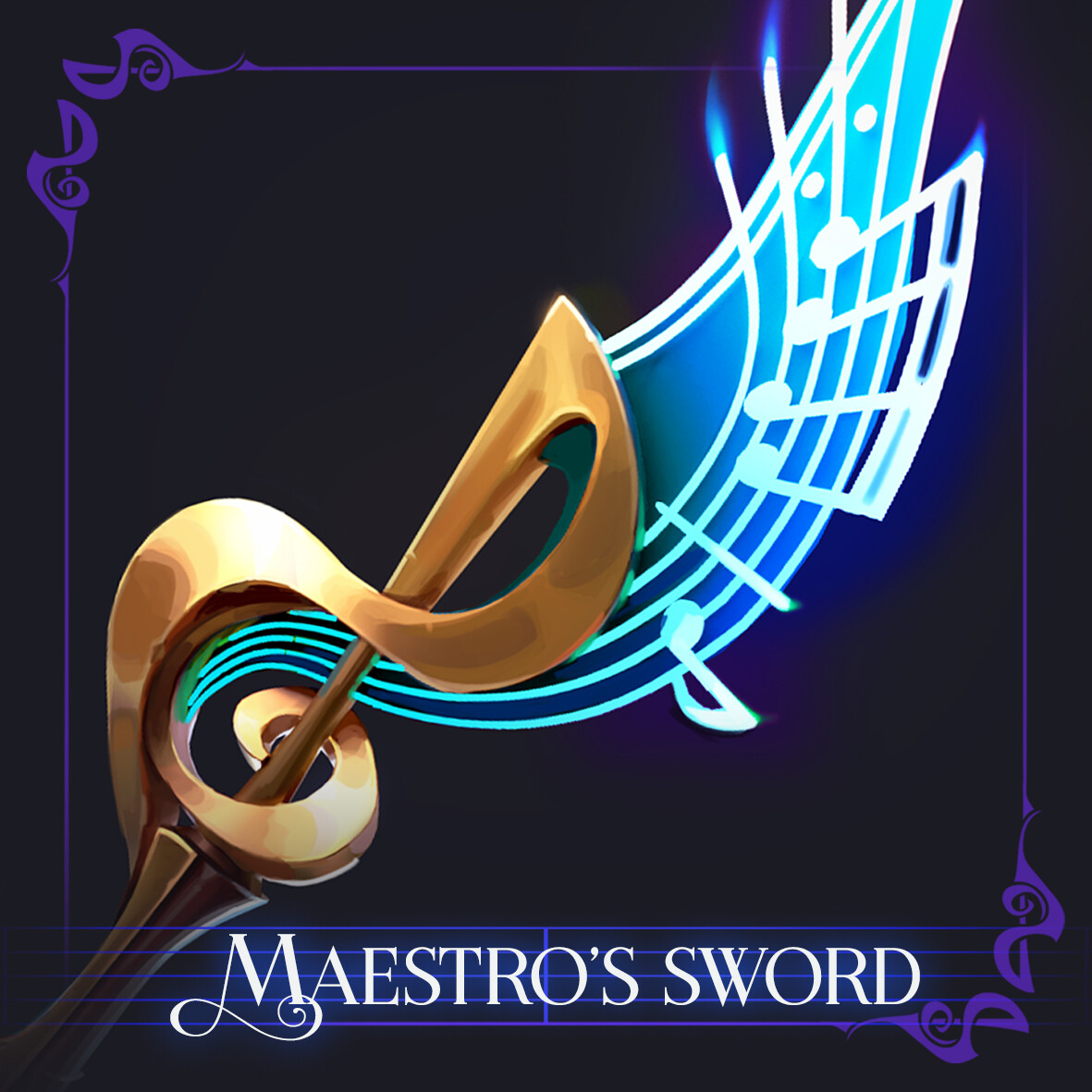 ArtStation - Maestro's Sword