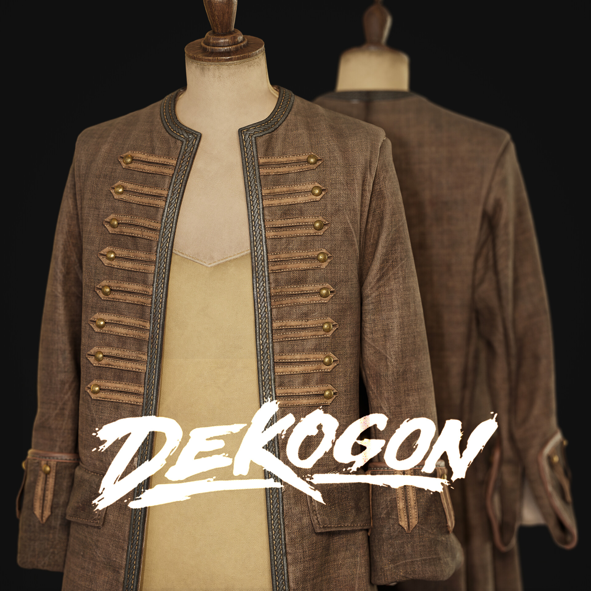 ArtStation - Dekogon: Pirates Age - Unreal Engine 5 - Coat and Mannequin