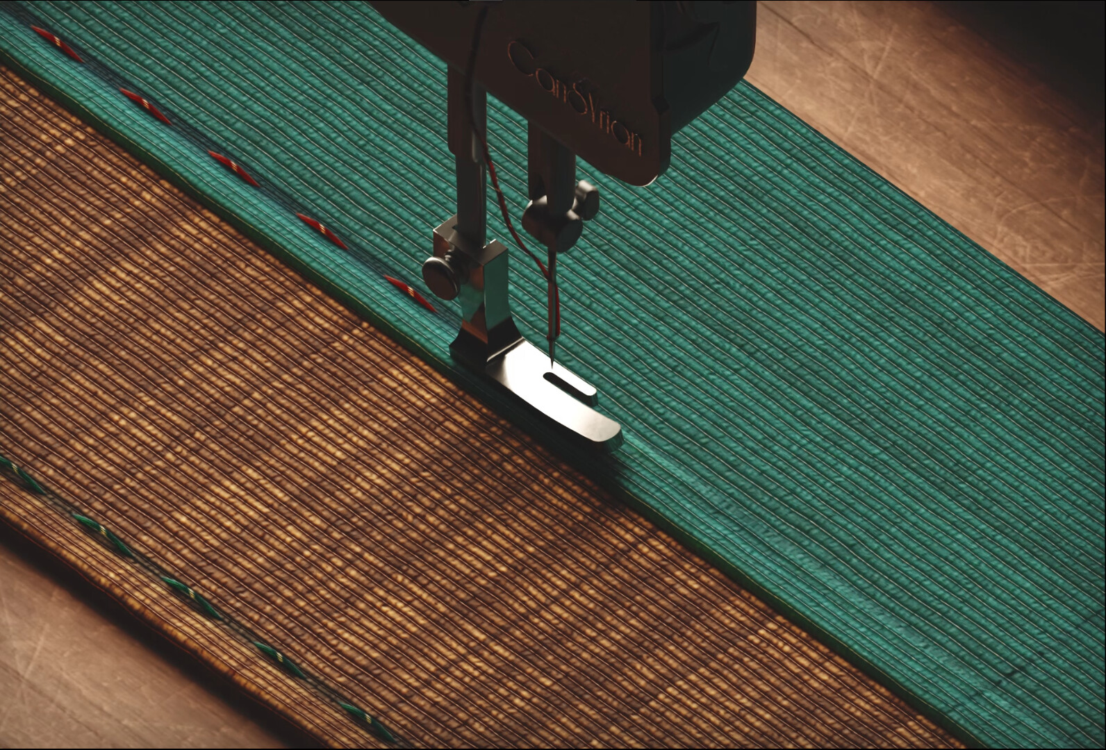 ArtStation - Satisfying Sewing Machine Animation