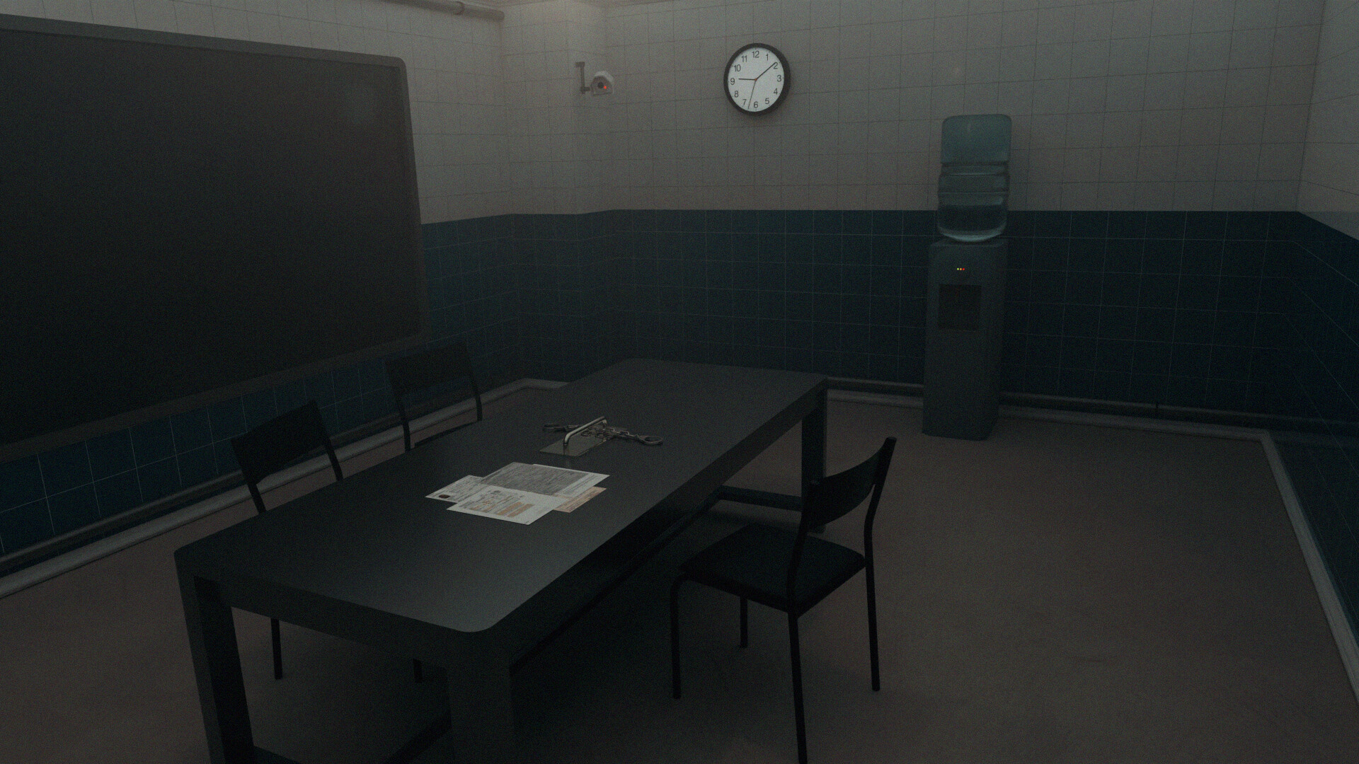 ArtStation - 3D Police Interrogation Room - An Asset for Silent Schemes
