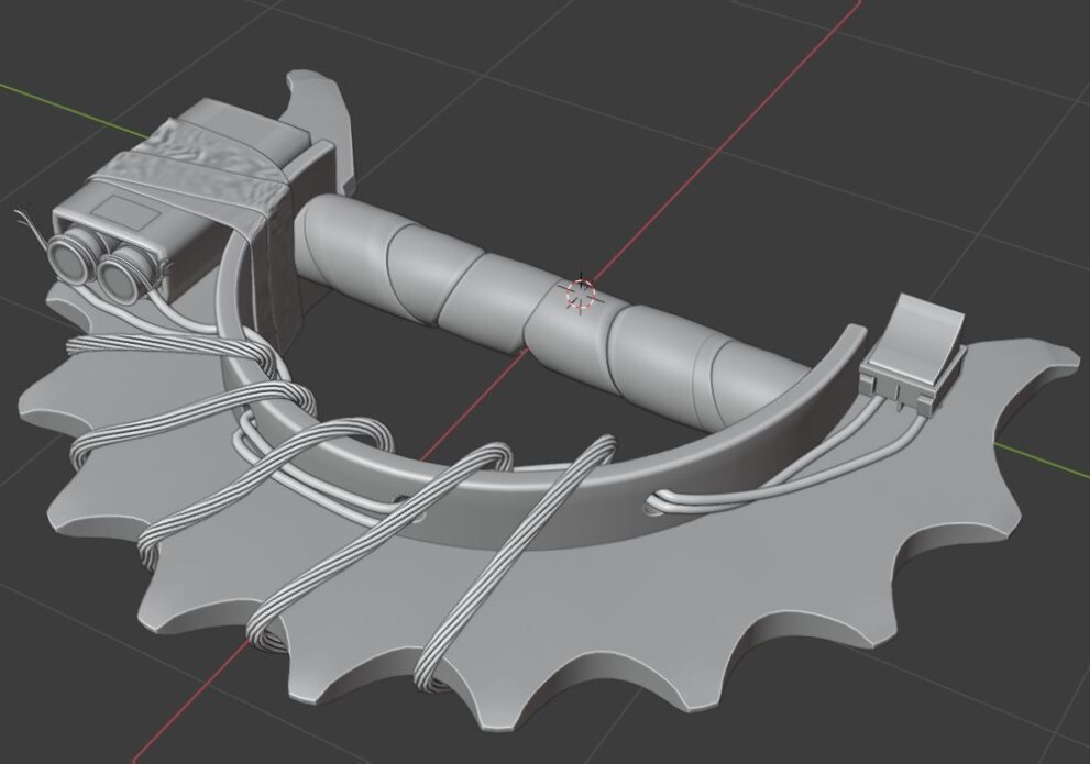 ArtStation - Electric hand weapon