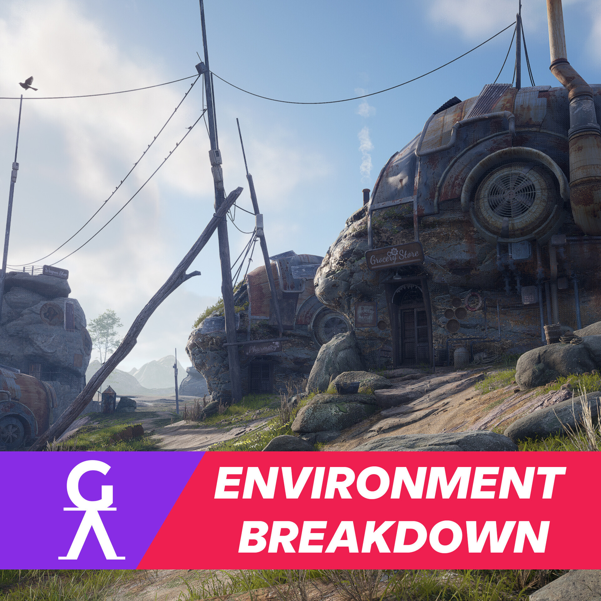 ArtStation - Lost Village - UE5 Short 10 Days of Work