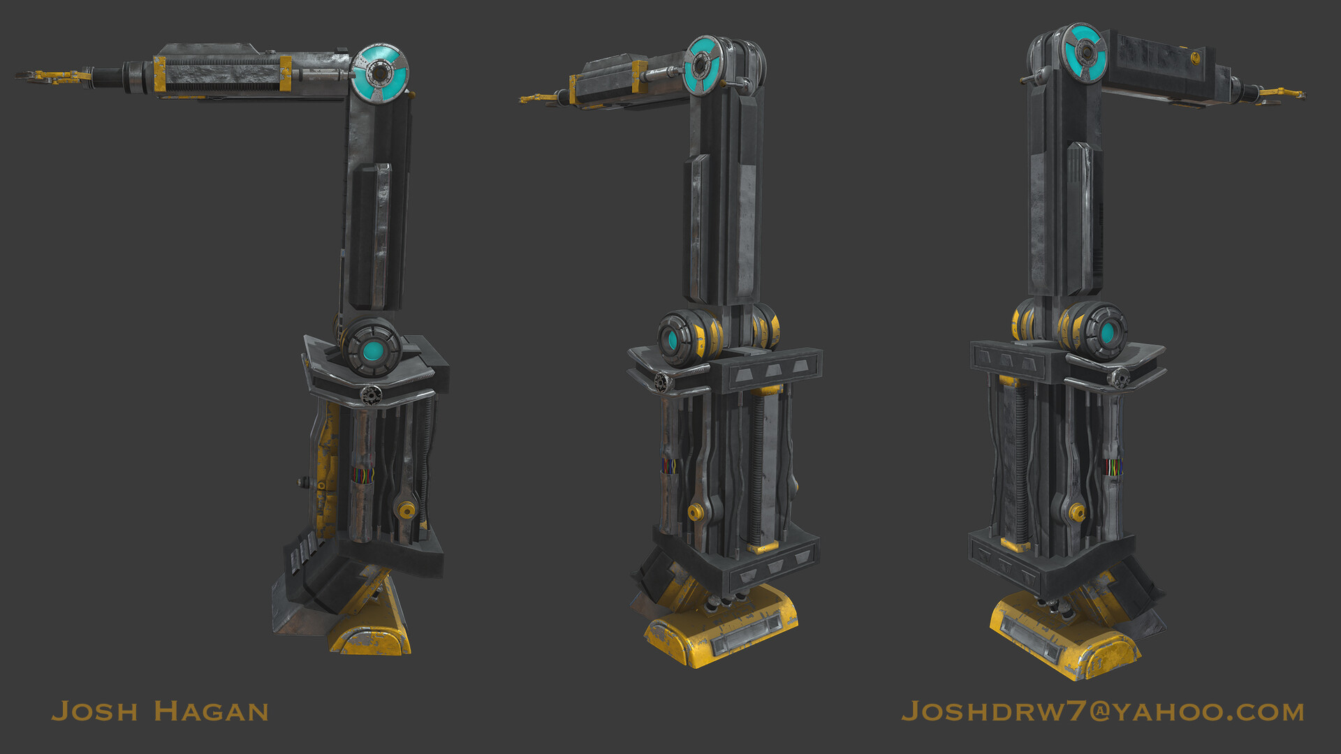 ArtStation - Sci-Fi Robotic Arm