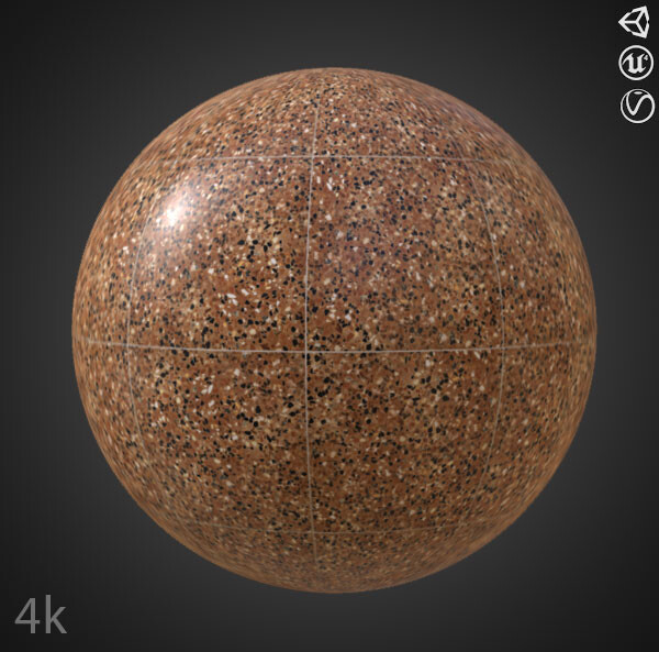 PBR Textures Free Download - Vintage Ceramic Floor Tile Terrazzo ...