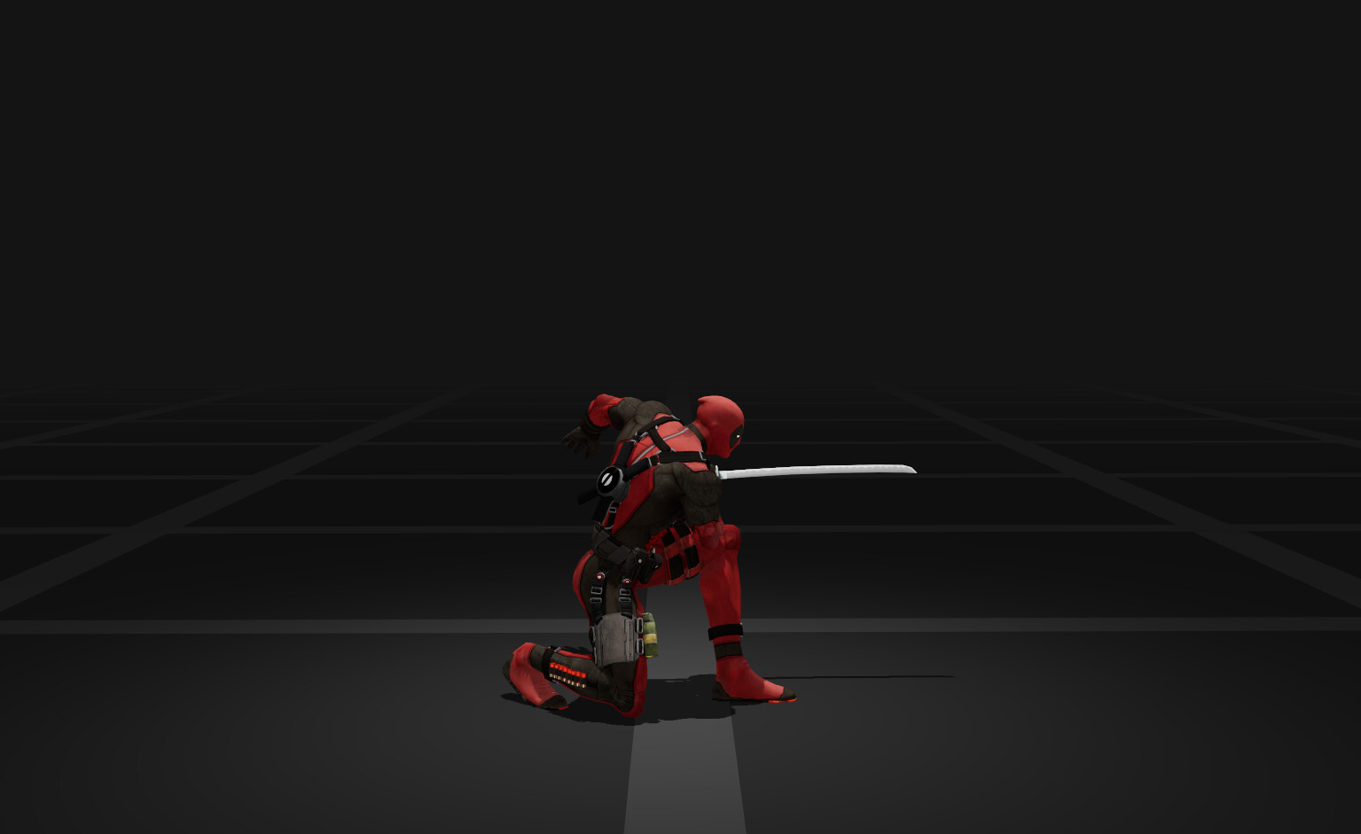 ArtStation - Deadpool - Sword Dance