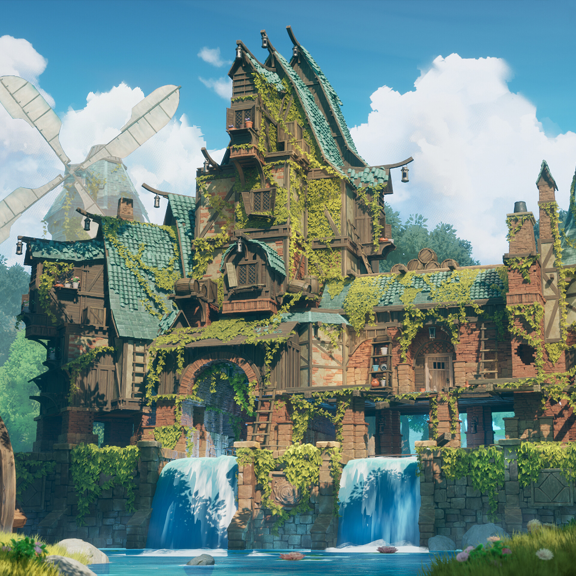 ArtStation - Tales of the Adventurers Inn | UE5 Lighting Doodle