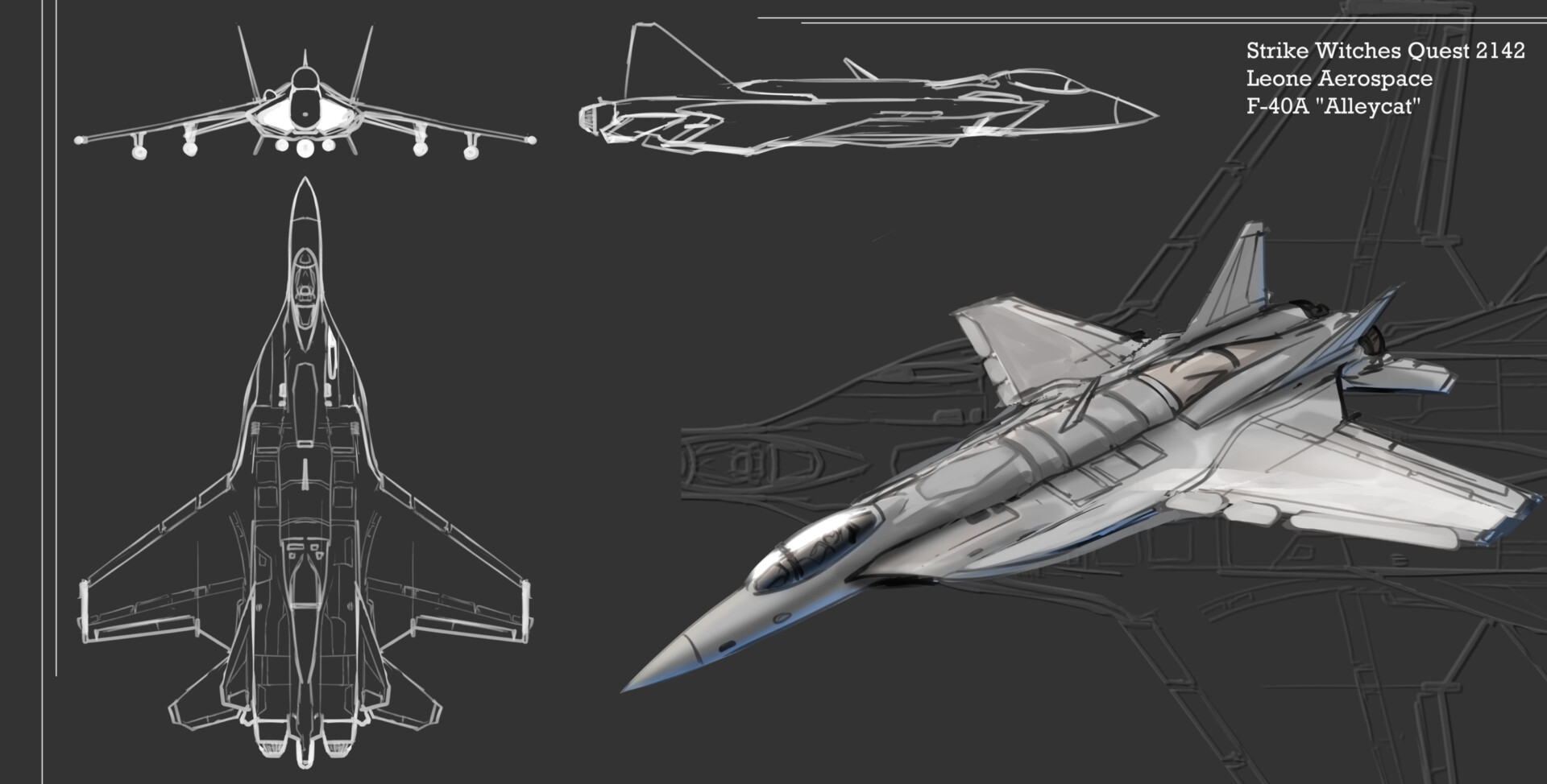 ArtStation - SWQ F-40A