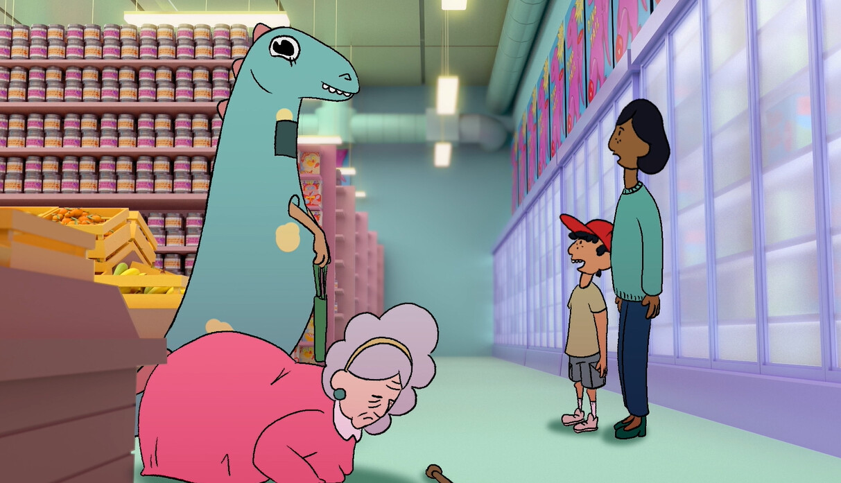 ArtStation - Dinostore Shot 23 Breakdown