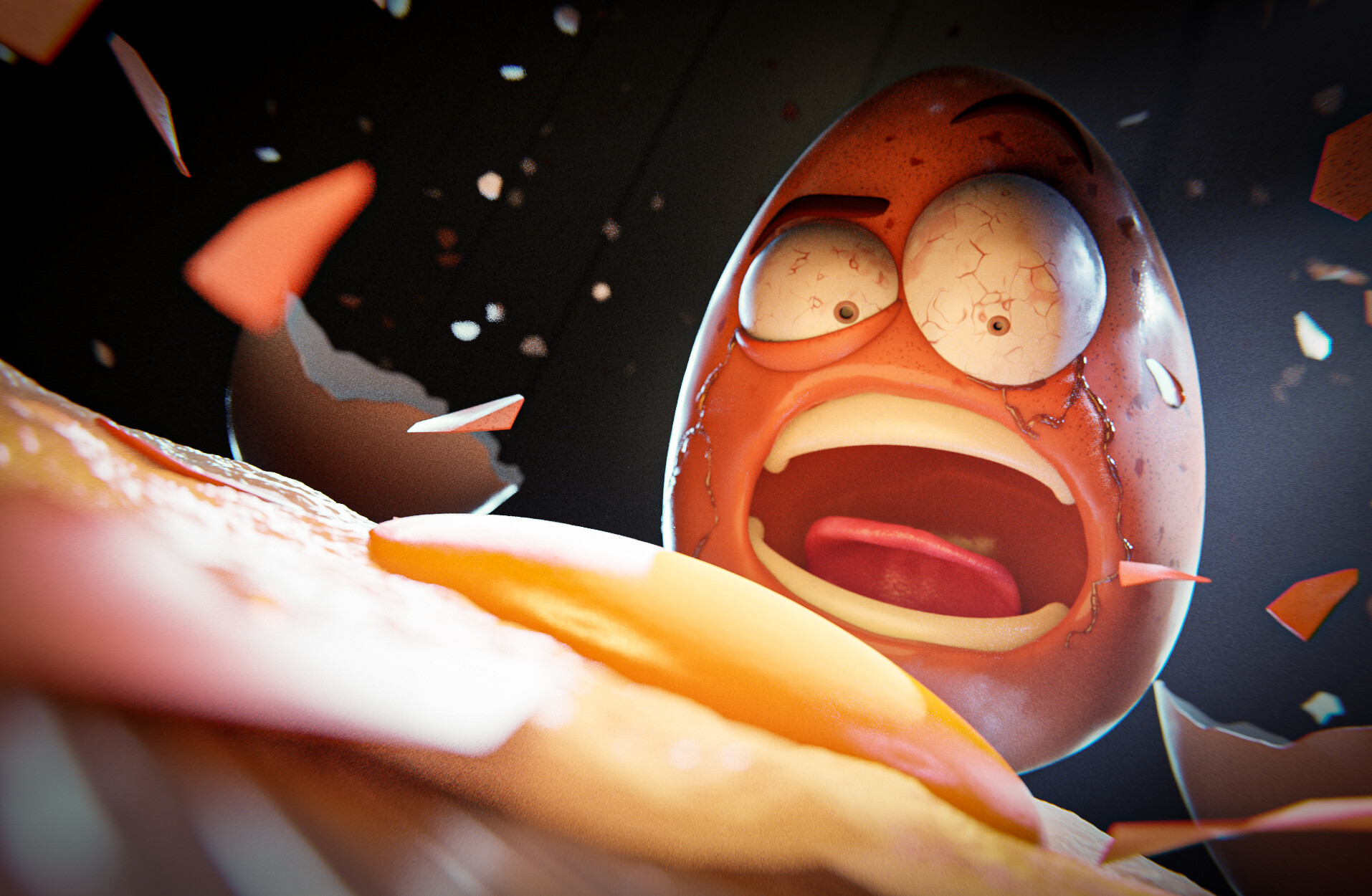 ArtStation - Egg Tragedy