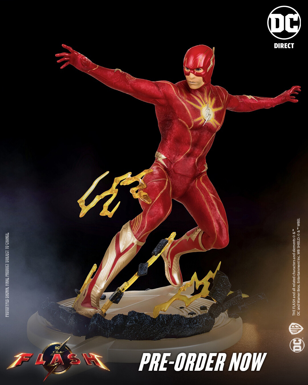 ArtStation - THE FLASH 12IN RESIN STATUE (THE FLASH MOVIE)