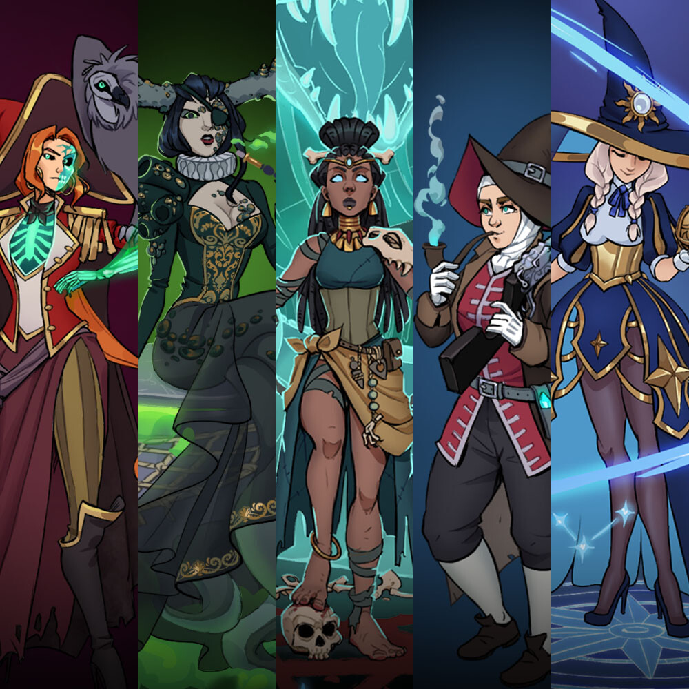 ArtStation - Witches Character design