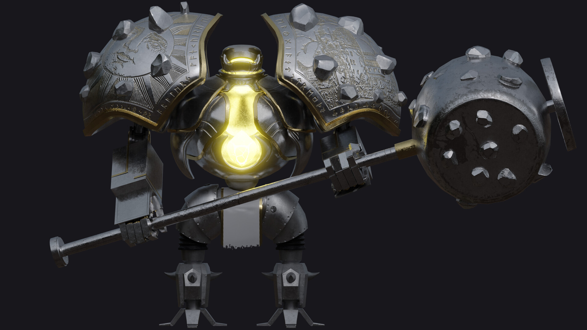 ArtStation - Golem Robot