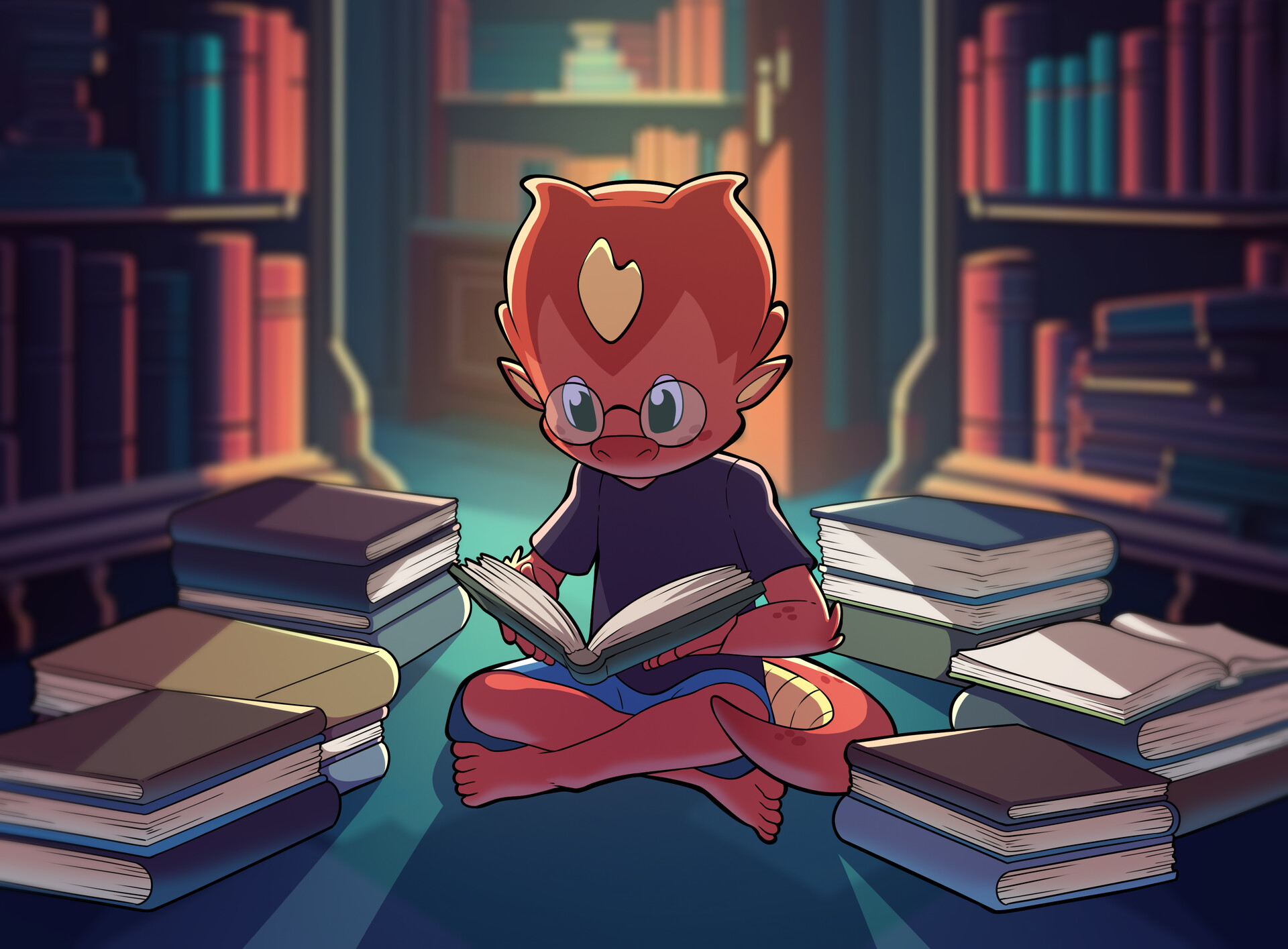 ArtStation - Ed e os Mundos - Book Cover