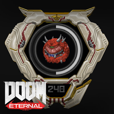 ArtStation - DOOM ETERNAL - Player Rank Badges