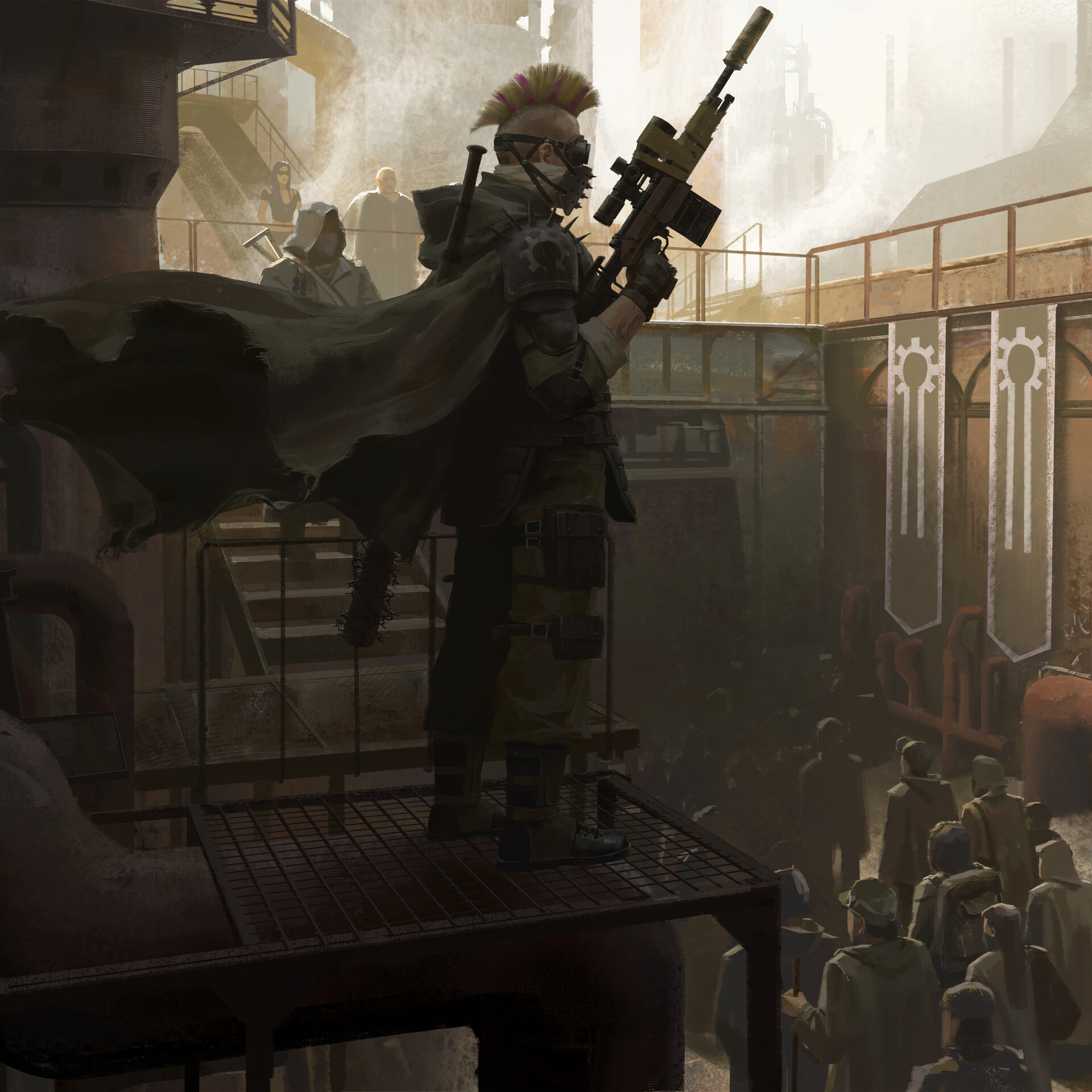 ArtStation - border checkpoint