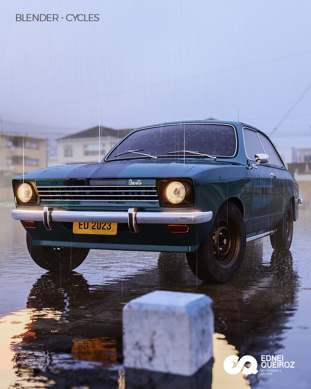 ArtStation - Chevette 1976 - Blender