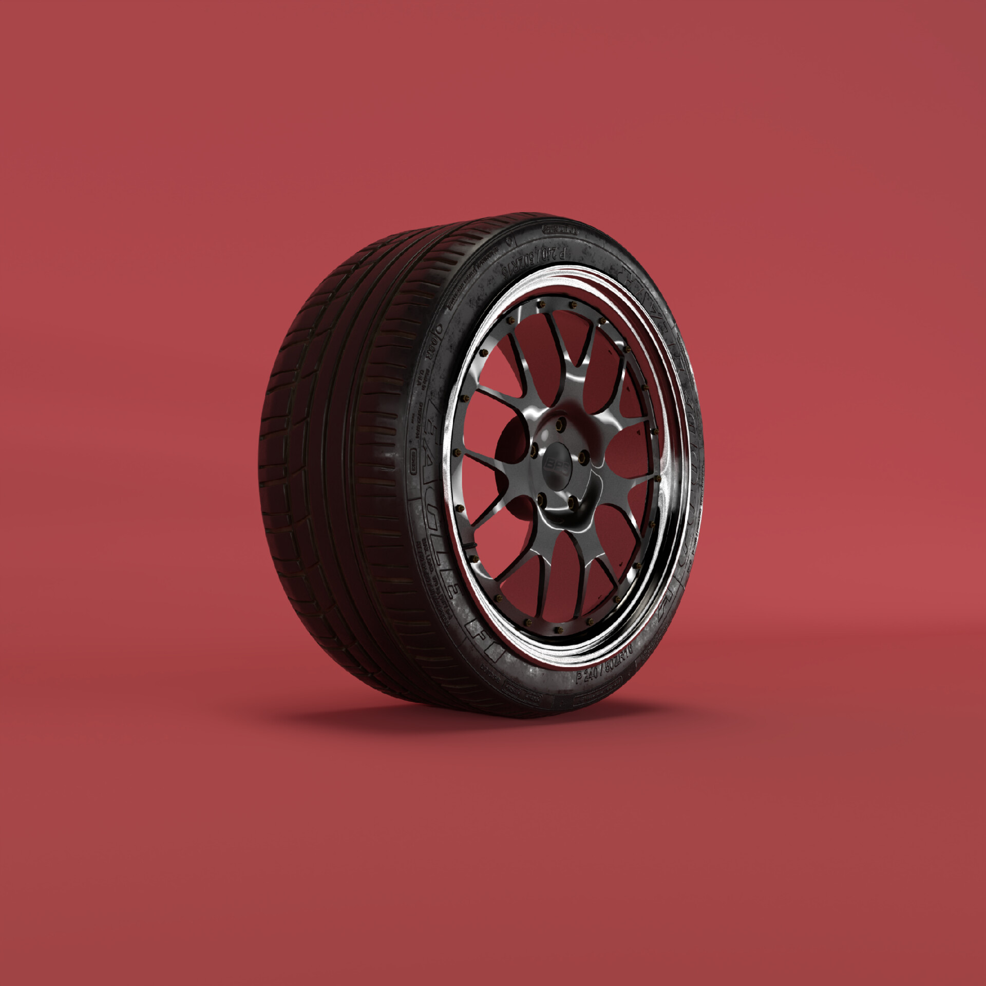 ArtStation - Car Wheel