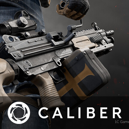 ArtStation - Caliber - TFB - HOOLIGANS - Light machine gun L110A3