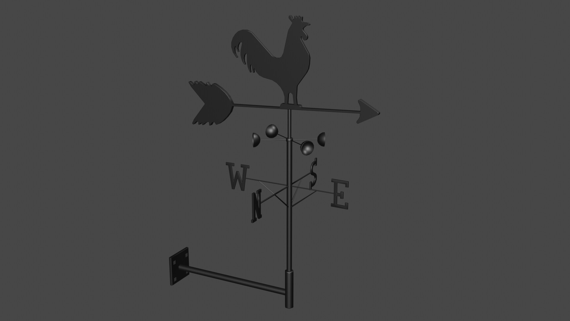ArtStation - Weathervane game asset LowPoly