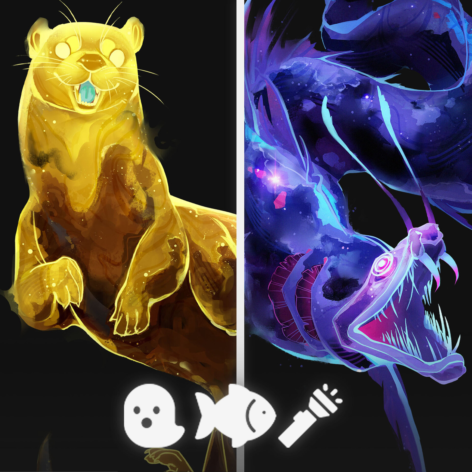 ArtStation - Midnight Dive - Sona & the Banshee