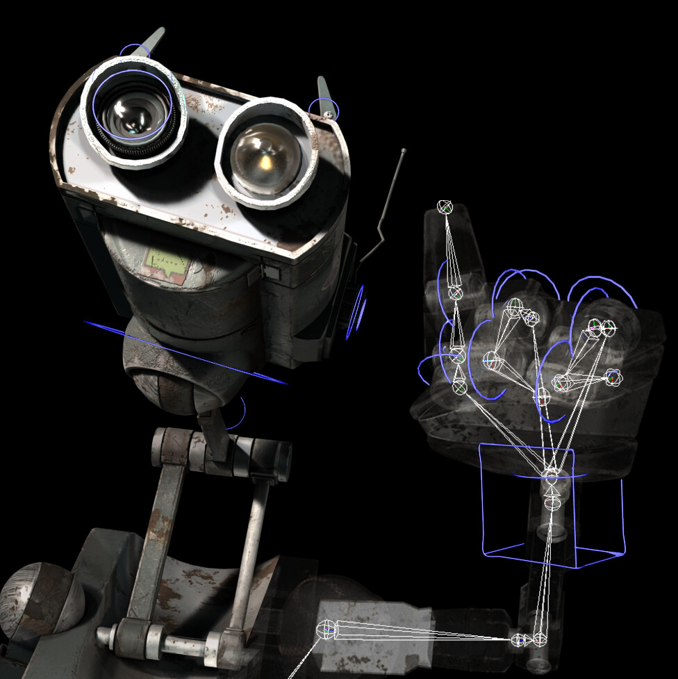 ArtStation - Open Circuit - Robot Rig