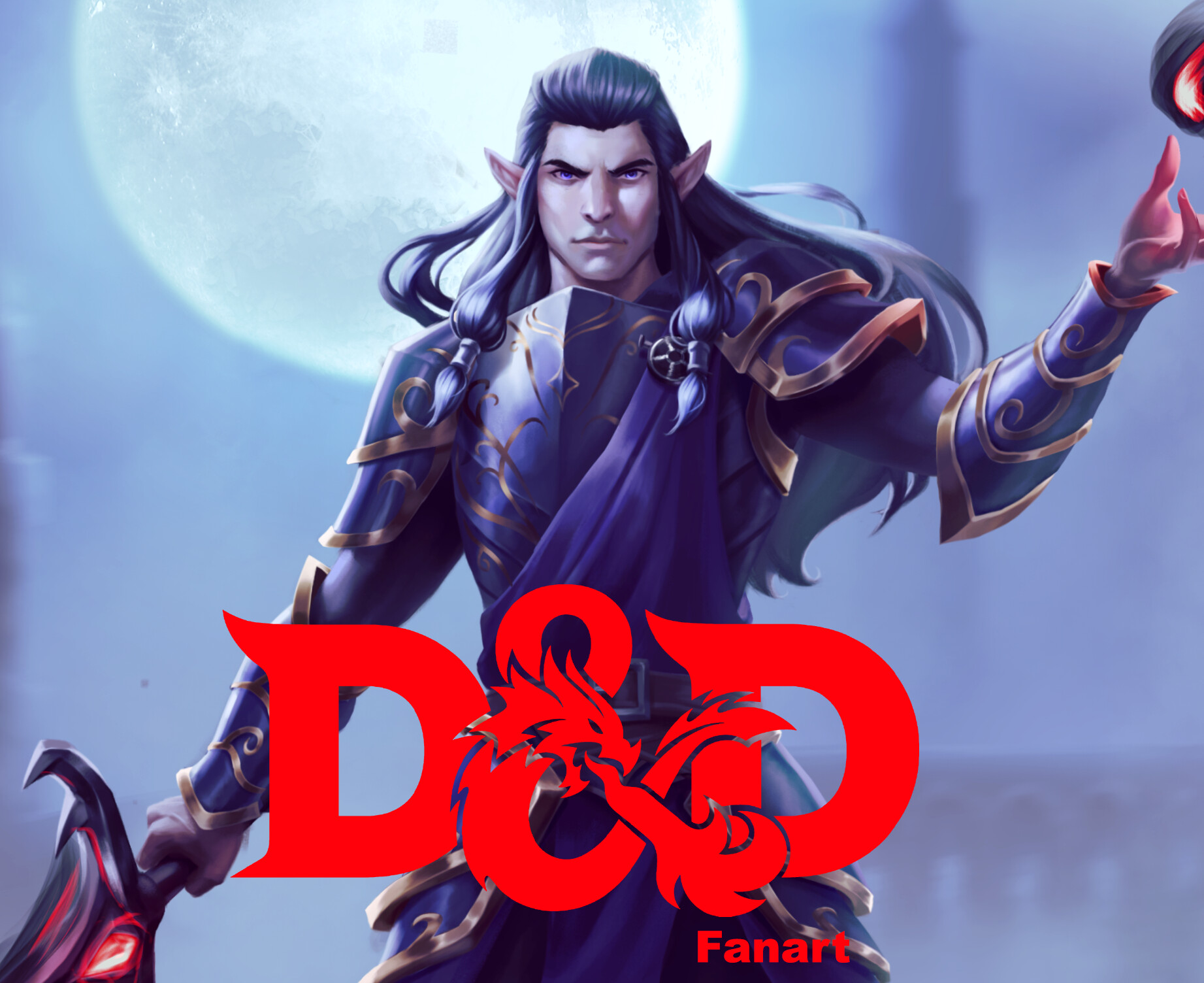 ArtStation - Eldras'ilach, the outcast son of Silvanost