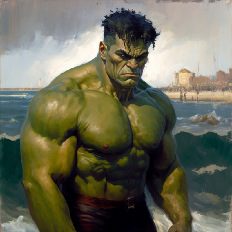 ArtStation - Hulk Smash!