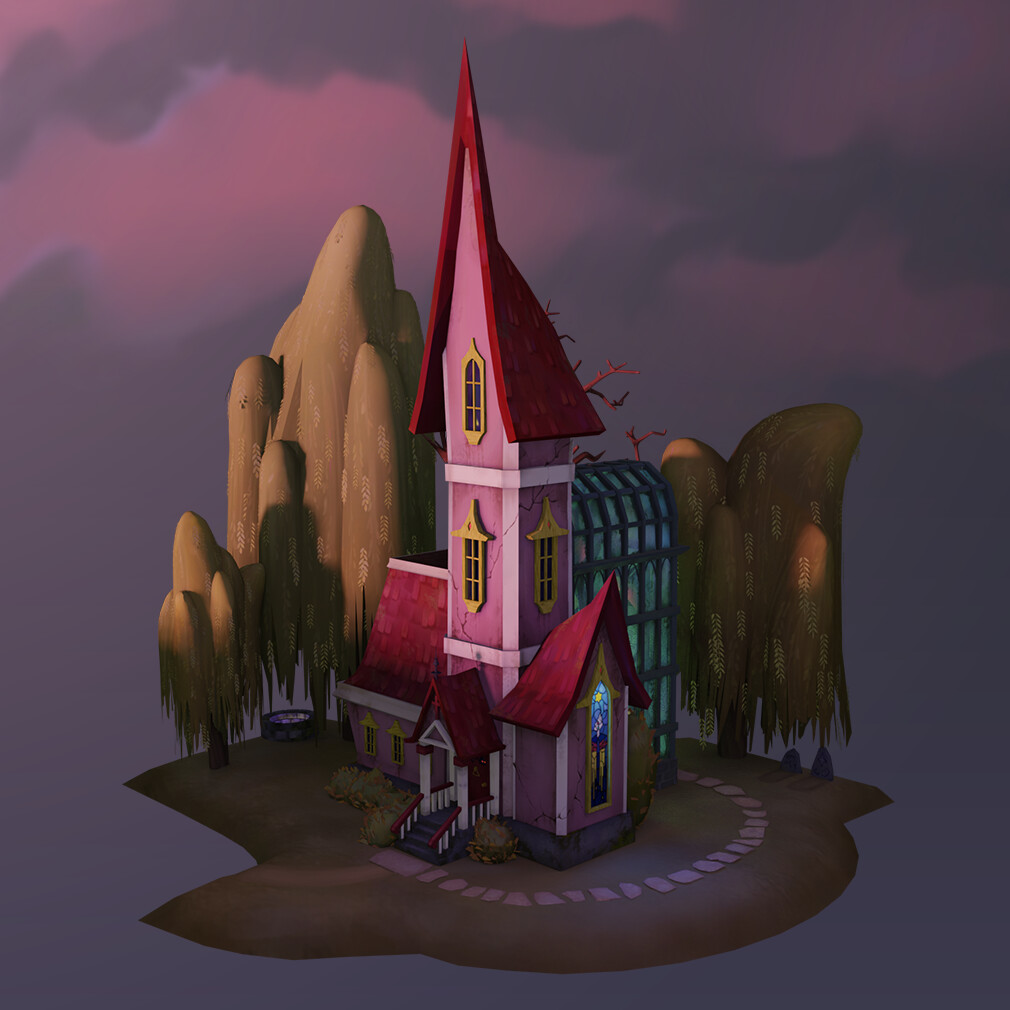 ArtStation - The Old Occultist's House