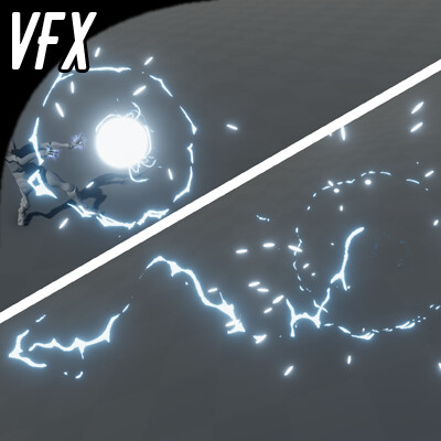 ArtStation - Stylized Lightning Skill