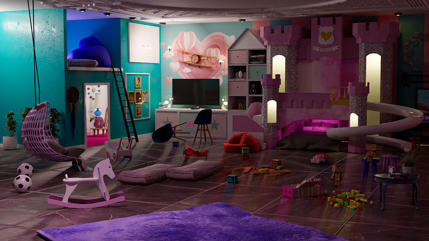 ArtStation - Princess in the room