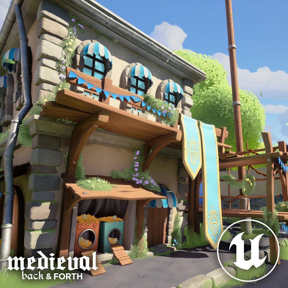 ArtStation - Artstation Challenge Entry: Medieval Back and Forth ...