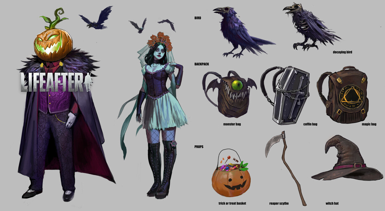 ArtStation - Life After: Character Concepts