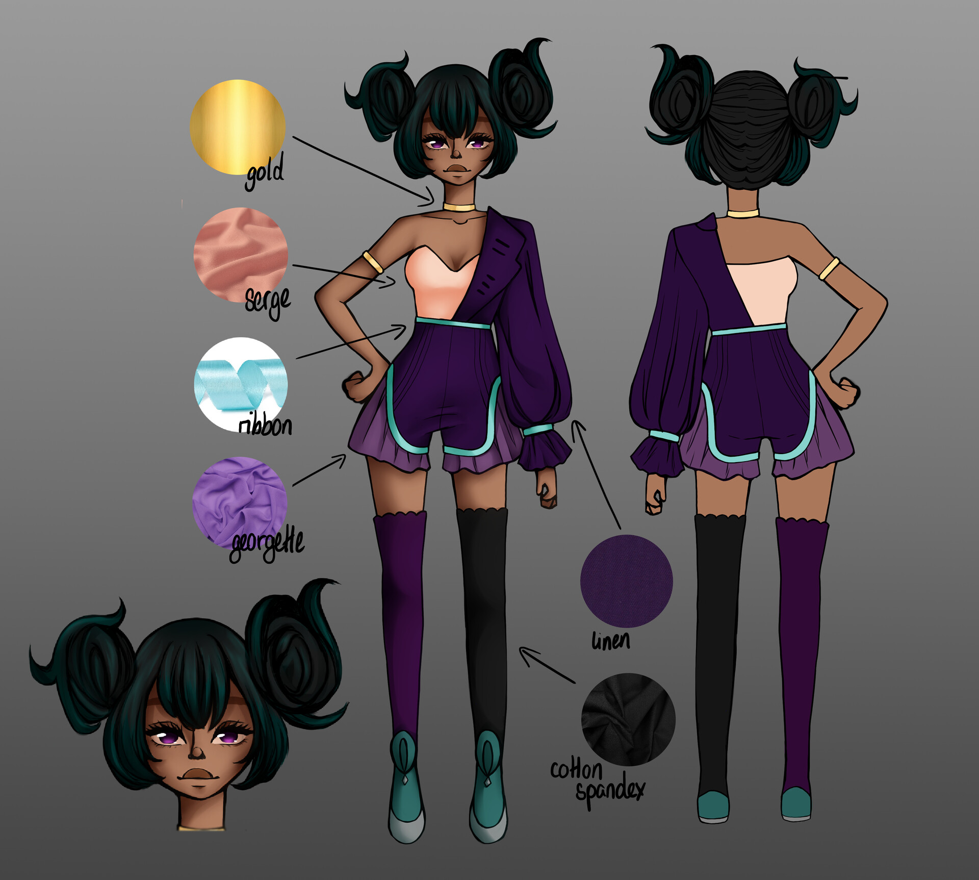 ArtStation - University Character Design Project