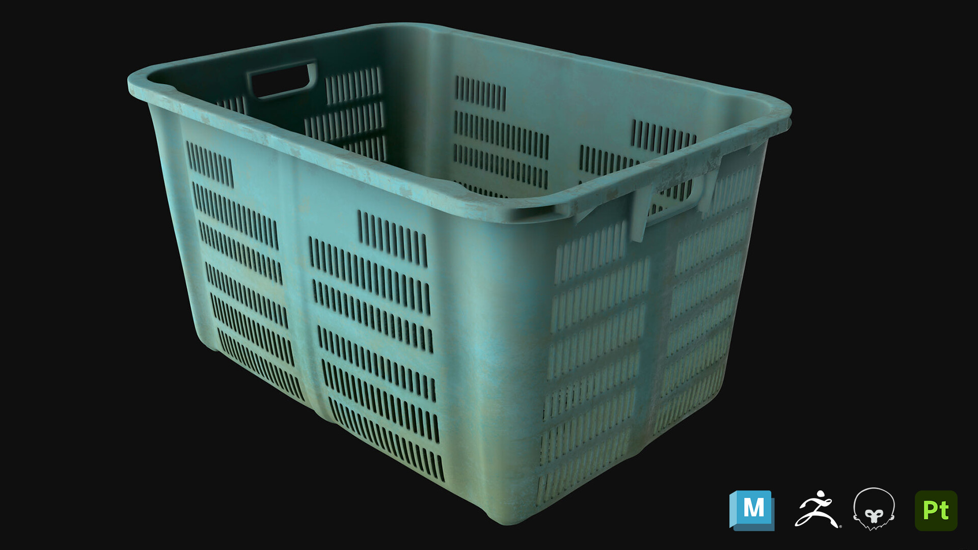 ArtStation - plastic crate