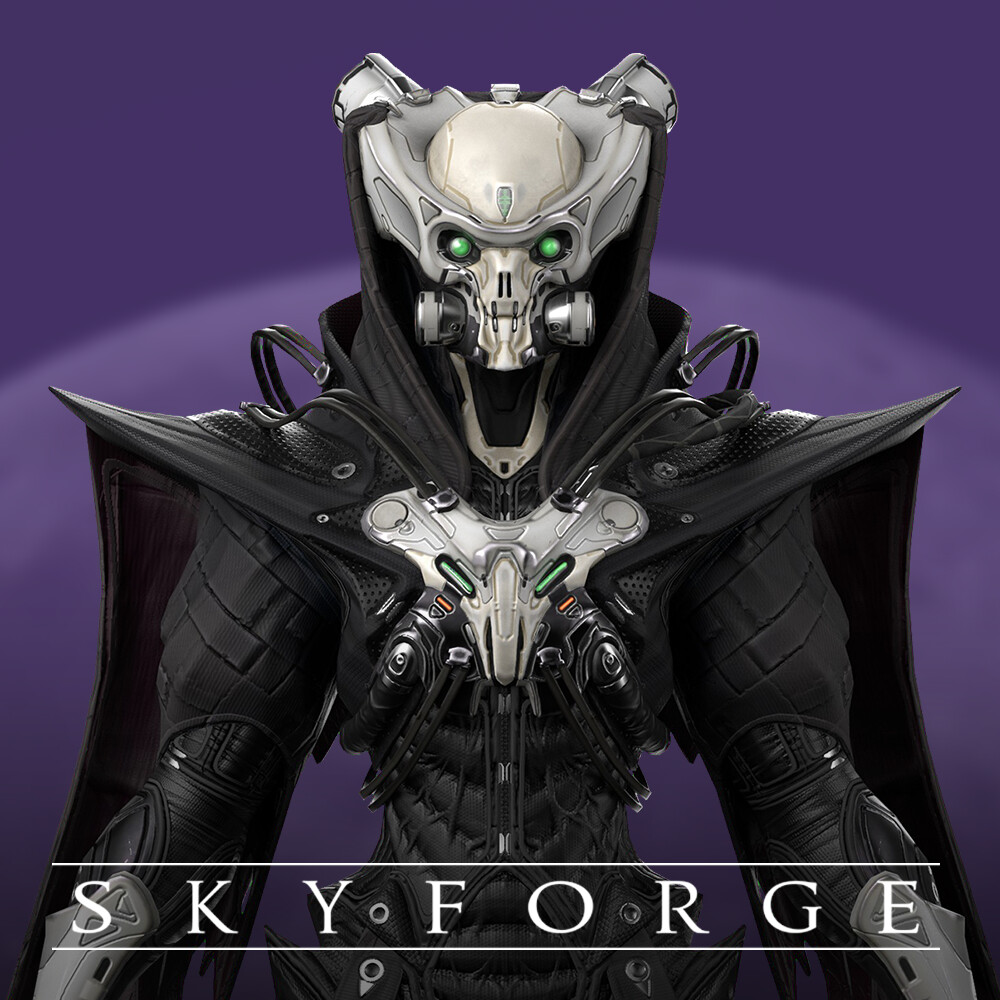 ArtStation - Skyforge | Dead Moon Necromancer