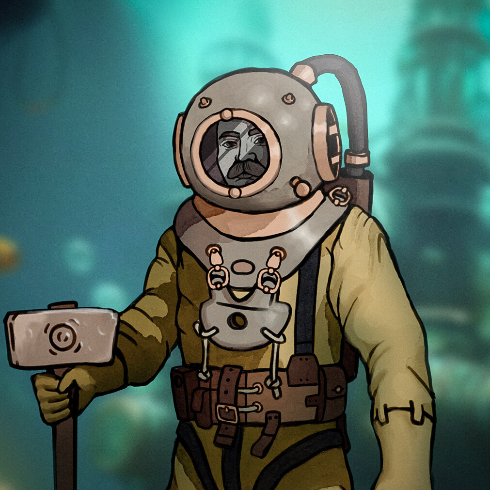 ArtStation - Diver Concept