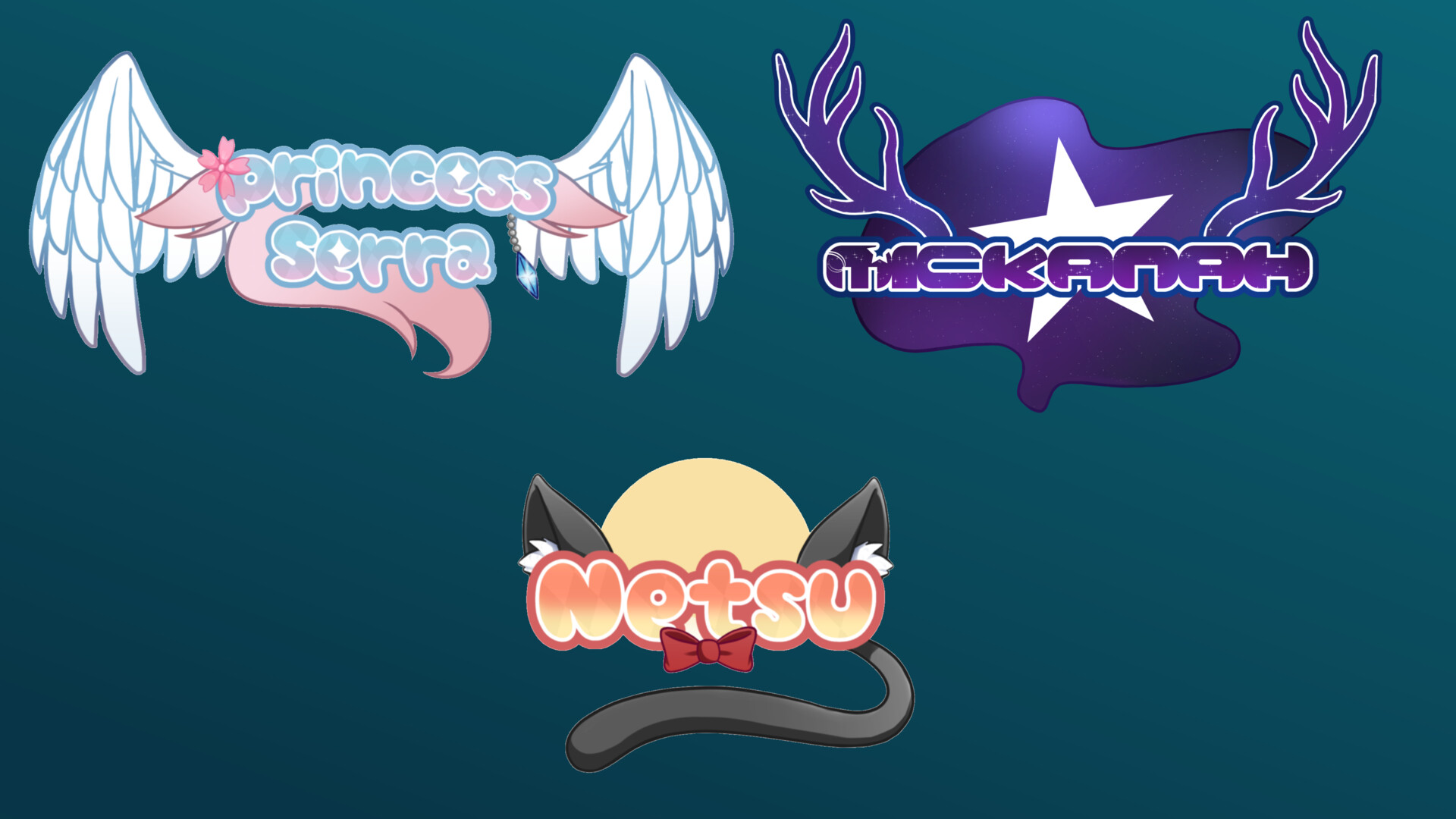 ArtStation - Vtuber logos