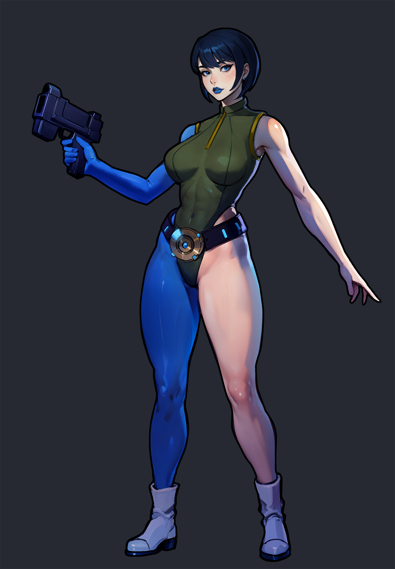ArtStation - Pin-up girl visual development