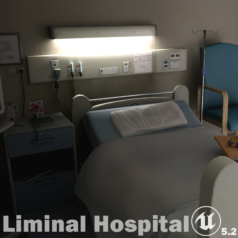 ArtStation - Liminal Hospital Environment - UE5