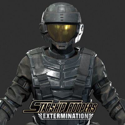 ArtStation - Starship Troopers: Extermination Trooper
