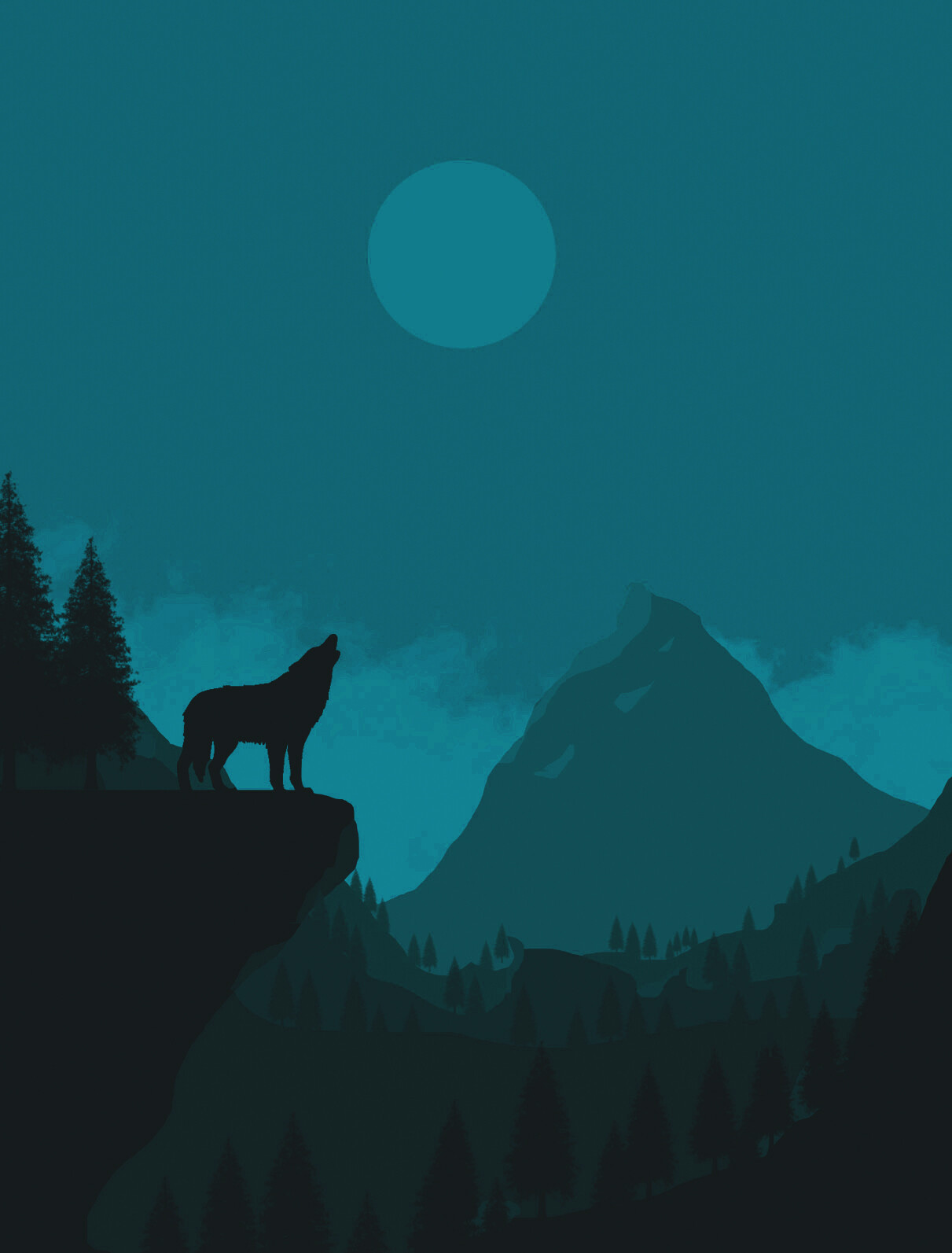 ArtStation - Simple landscape