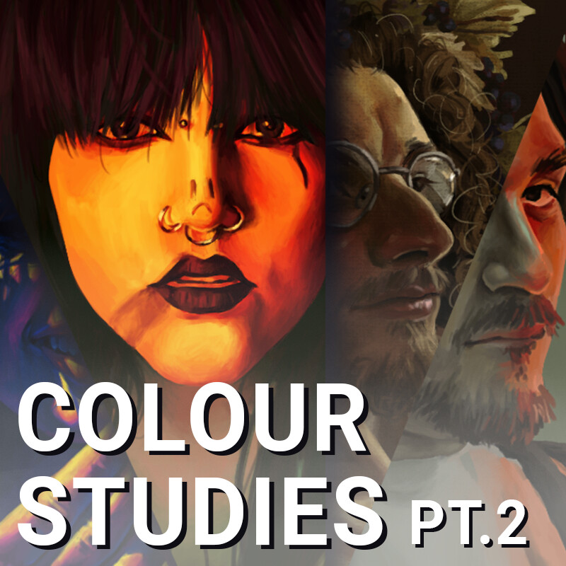 ArtStation - Colour studies : portraits of loved ones pt.2