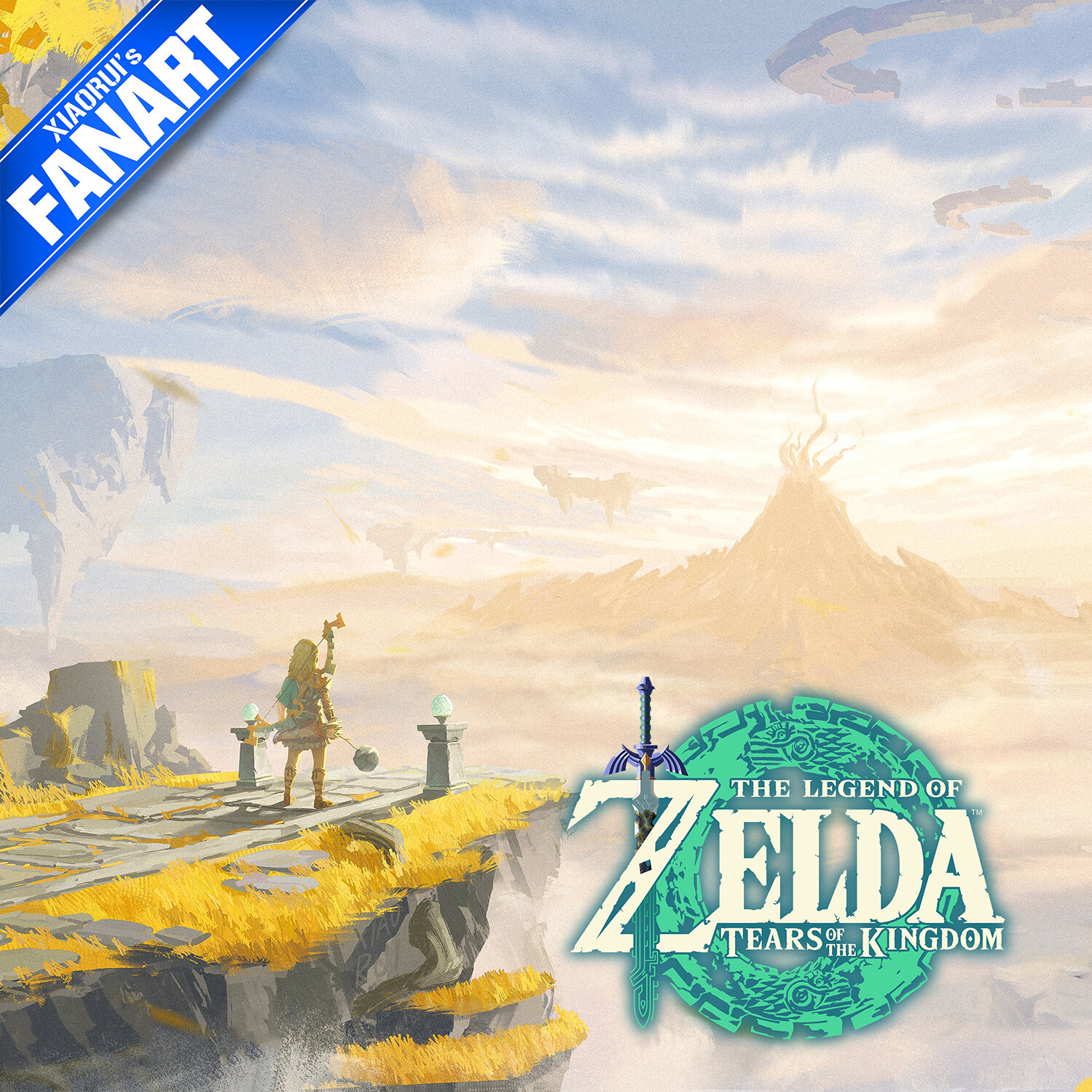 ArtStation - 'The Legend of Zelda : Tears of the Kingdom' Fan Art