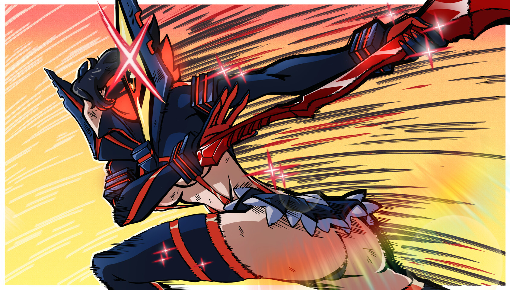 ArtStation - KILL la KILL. Ryūko Matoi.