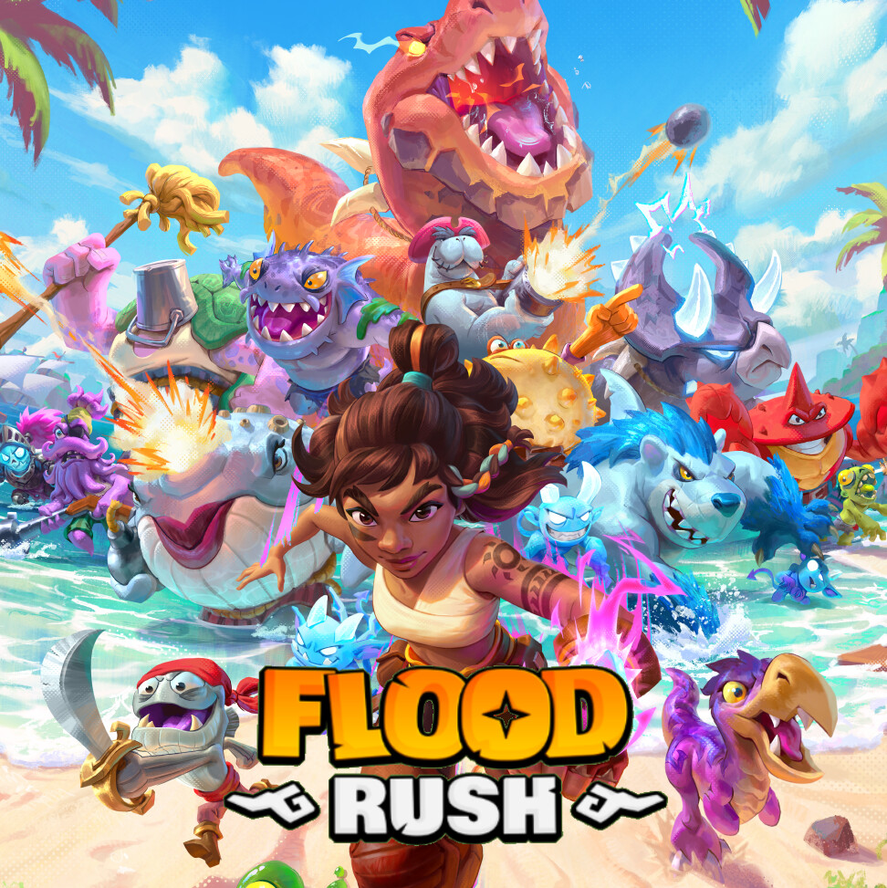 ArtStation - Flood Rush - Key Art