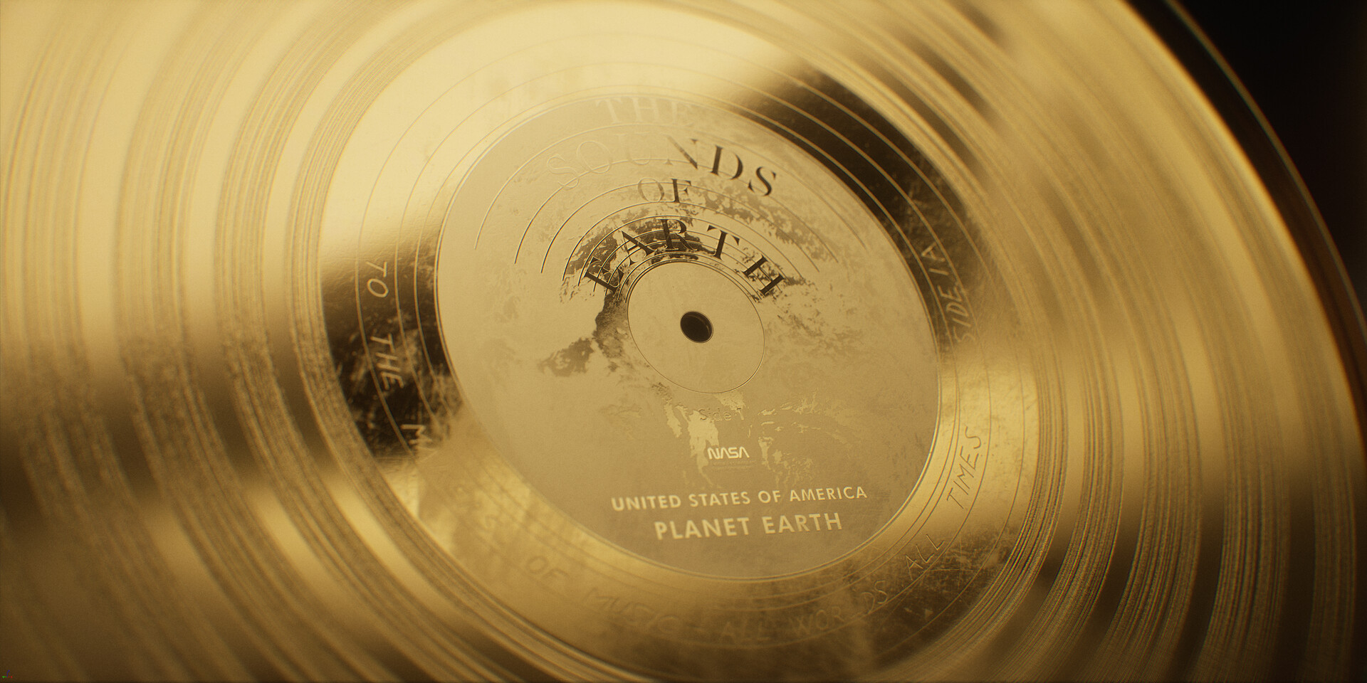 ArtStation - Voyager Golden Record | 3D Reconstruction
