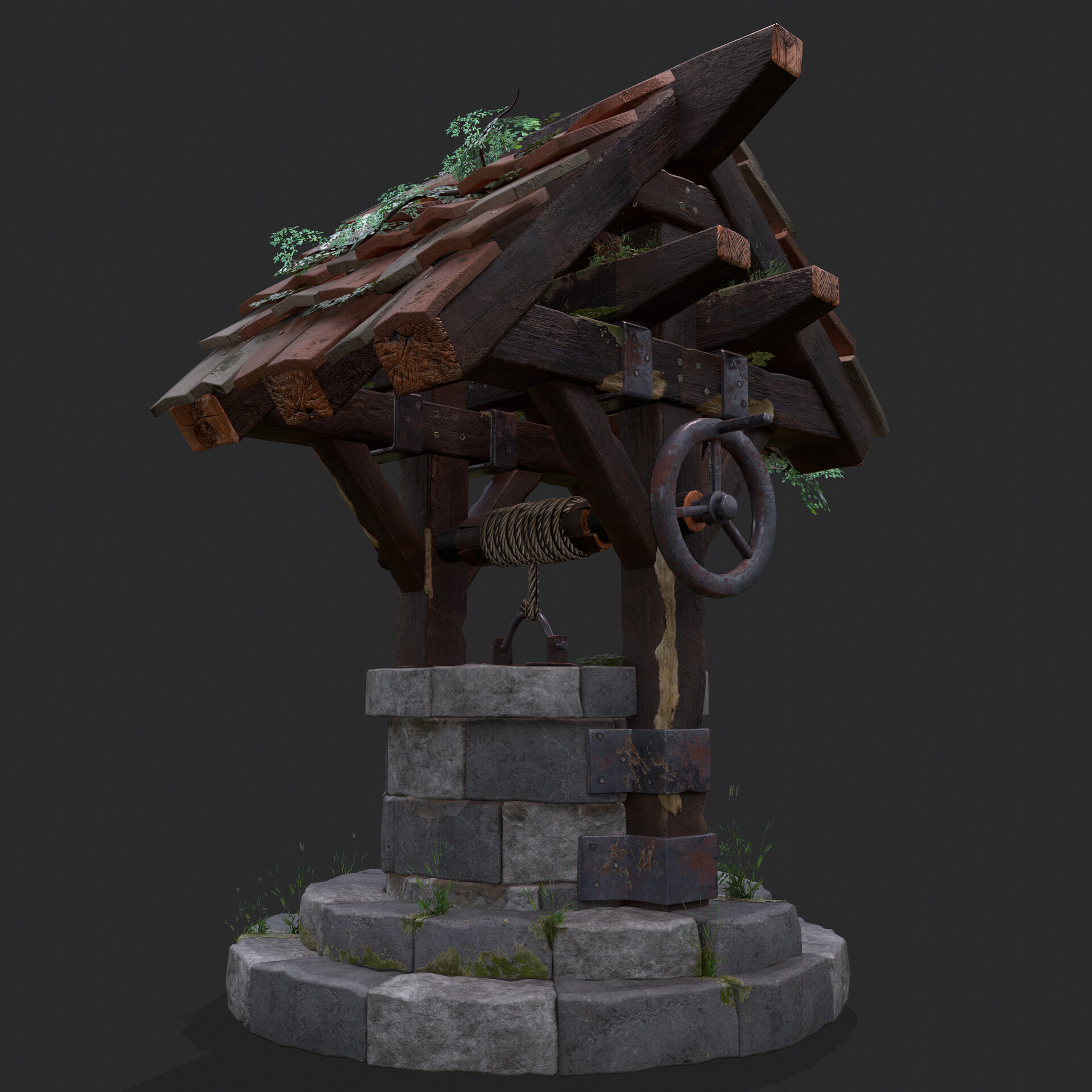 ArtStation - Medieval Well