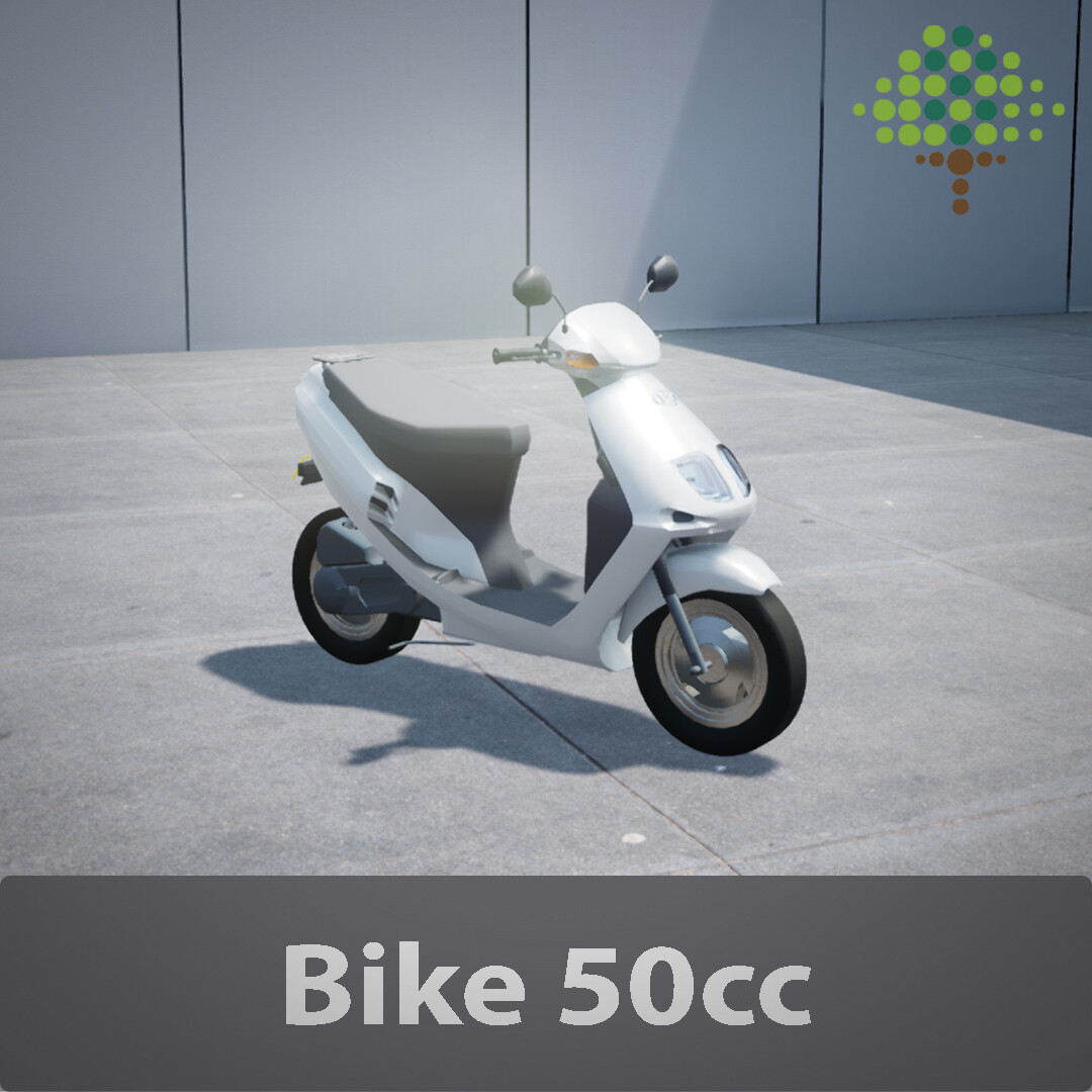 ArtStation - Bike 50cc