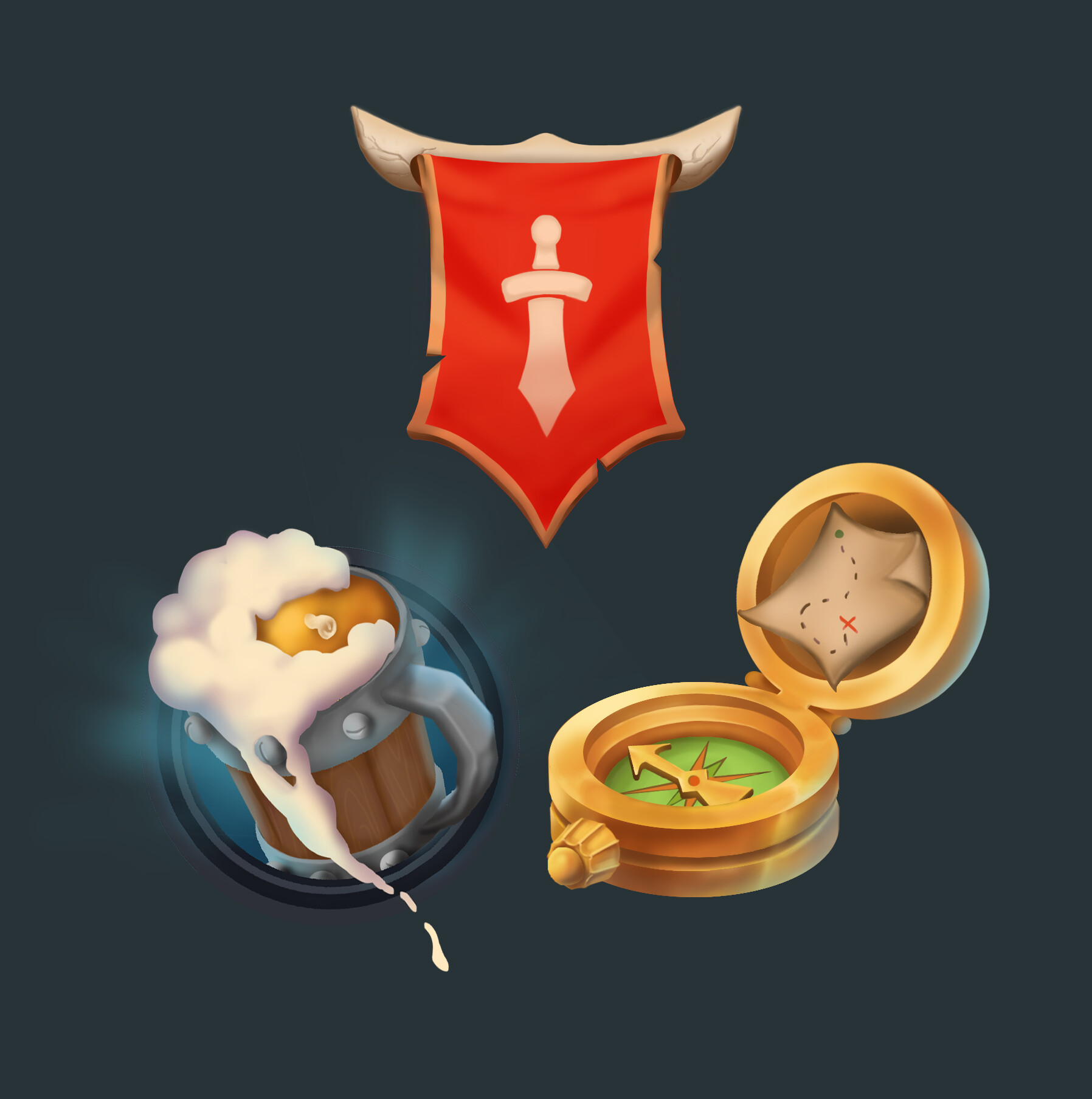 ArtStation - 2D Game Icon