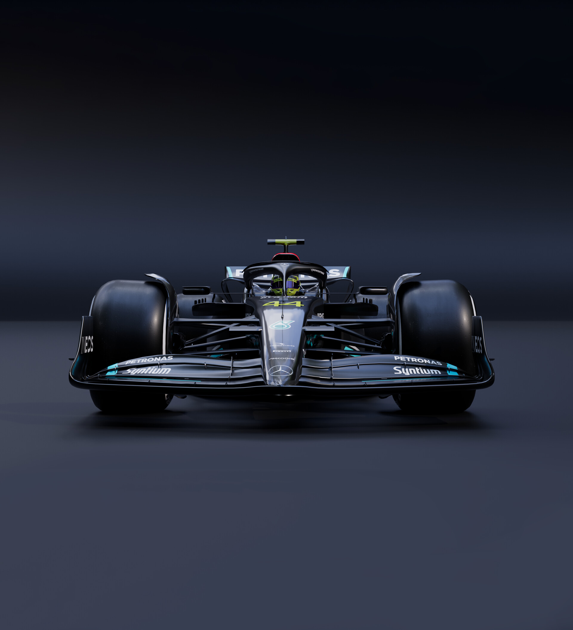 ArtStation - Mercedes W14 A spec #44 || Lewis hamilton